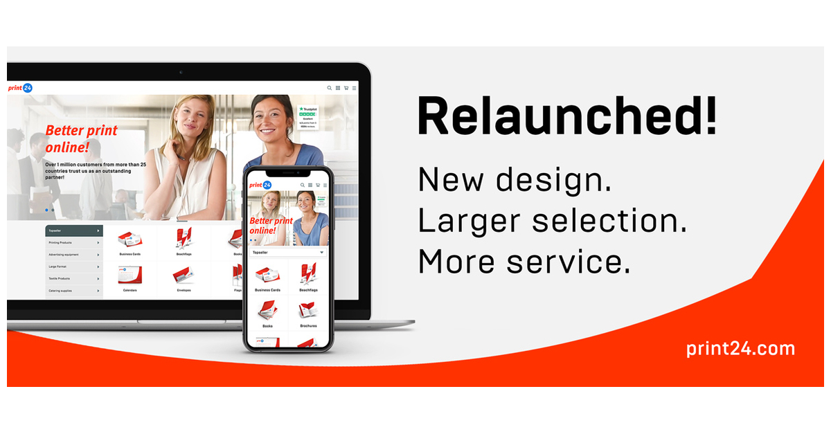 Globaler Relaunch von print24.com | Business Wire