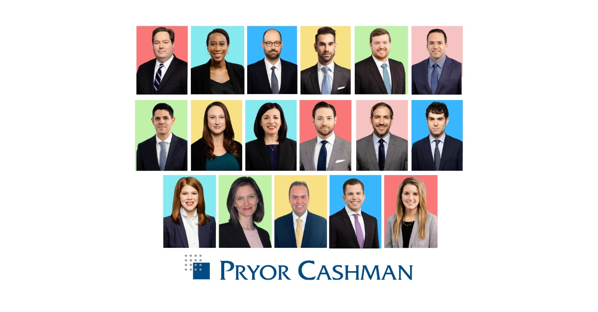 Pryor Cashman Elects Six New Partners and Promotes Eleven to Counsel ...