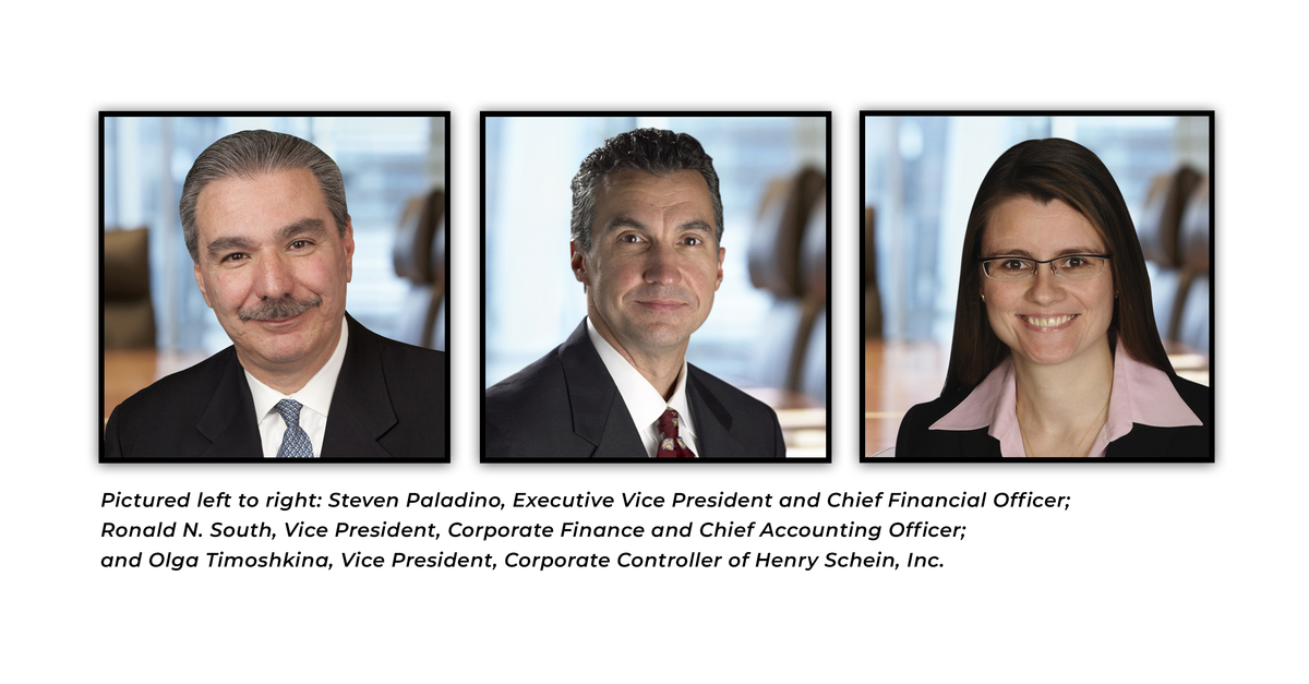 Henry Schein Announces Retirement of Chief Financial Officer and Related Succession Plan ...