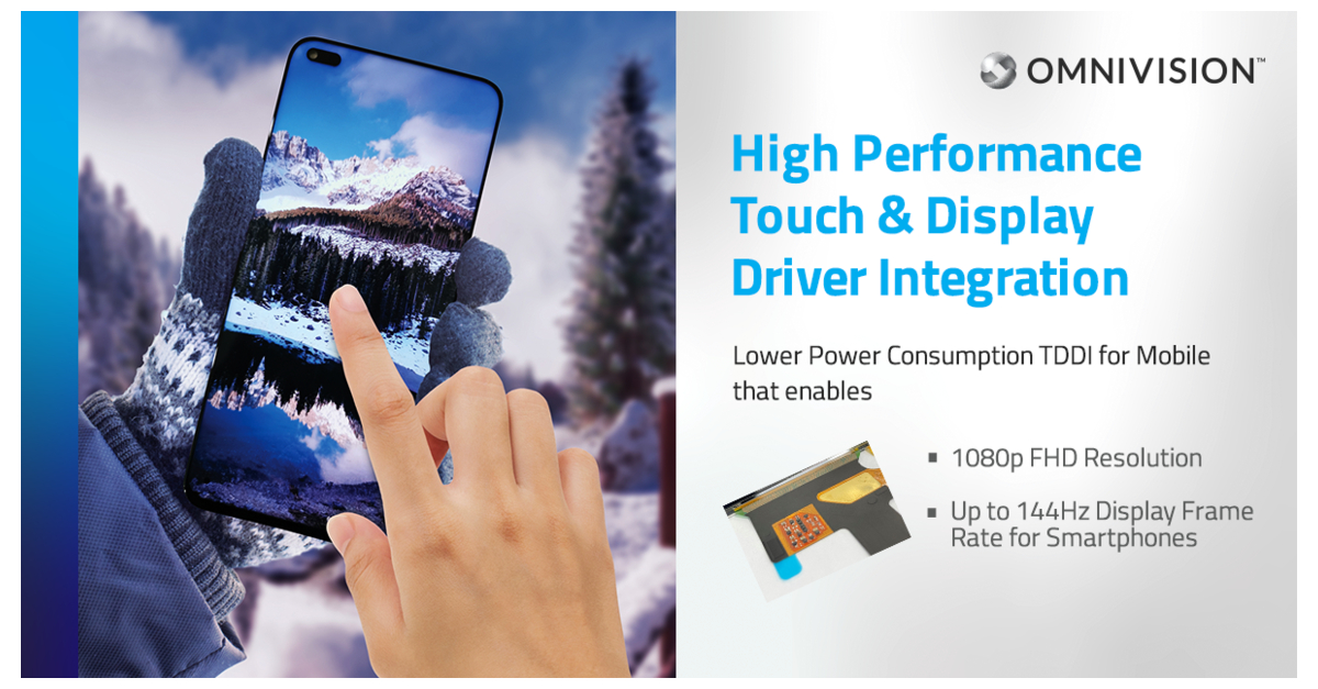 OMNIVISION Launches New Full High Definition 144Hz Touch and Display Driver for Next-generation ...