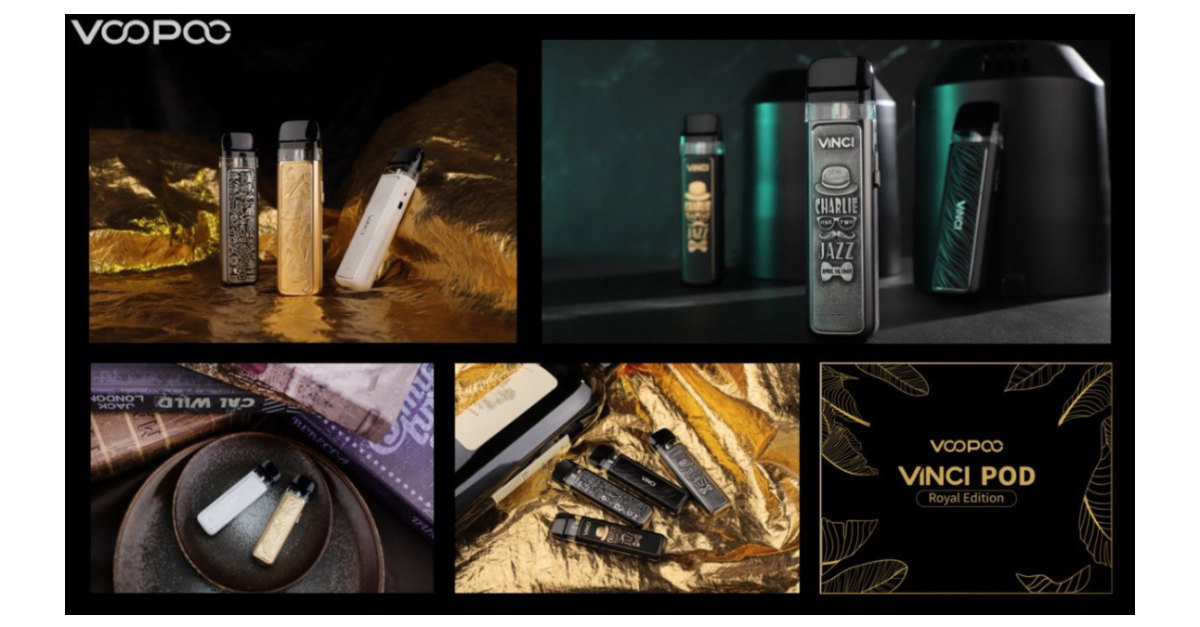 VOOPOO lança o primeiro pod da indústria com design em relevo – VINCI ...