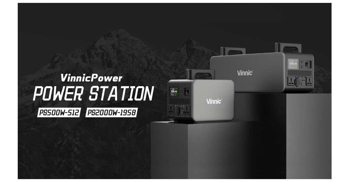Vinnic Power Launches Industrial-Grade 2000wh Portable Power Station ...