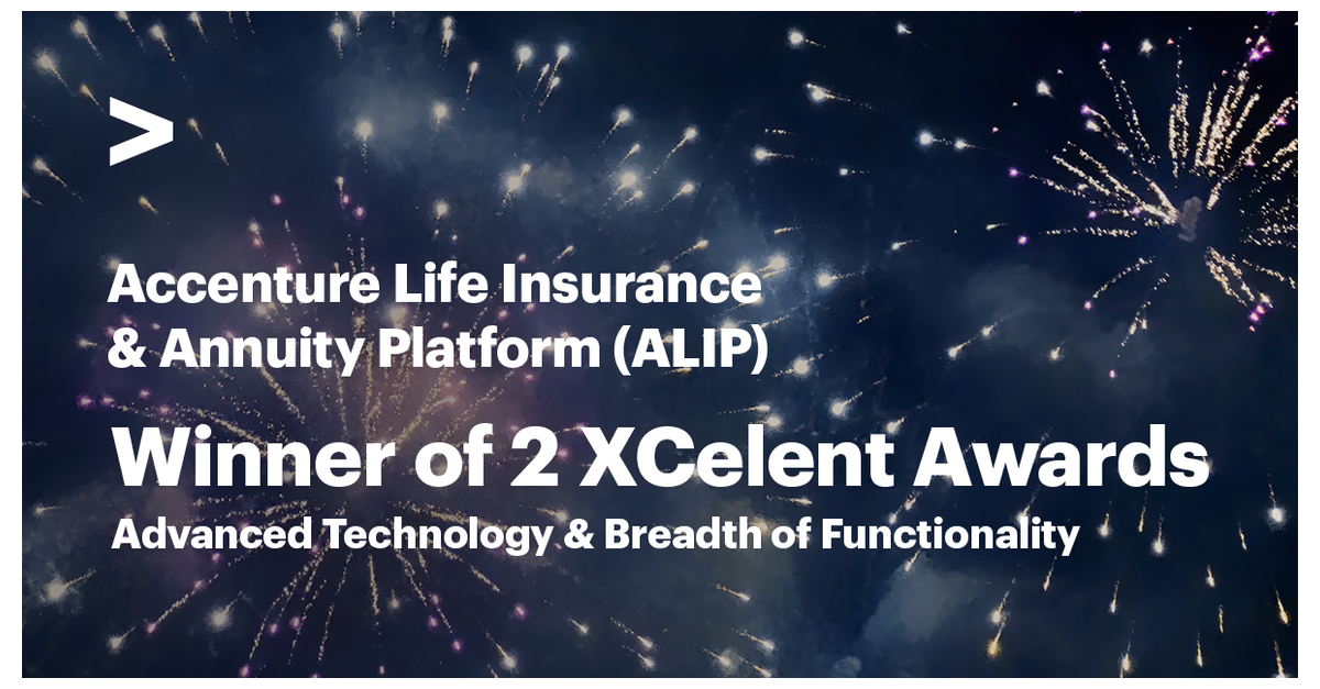 Accenture Life Insurance & Annuity Platform Achieves “Luminary” Status ...
