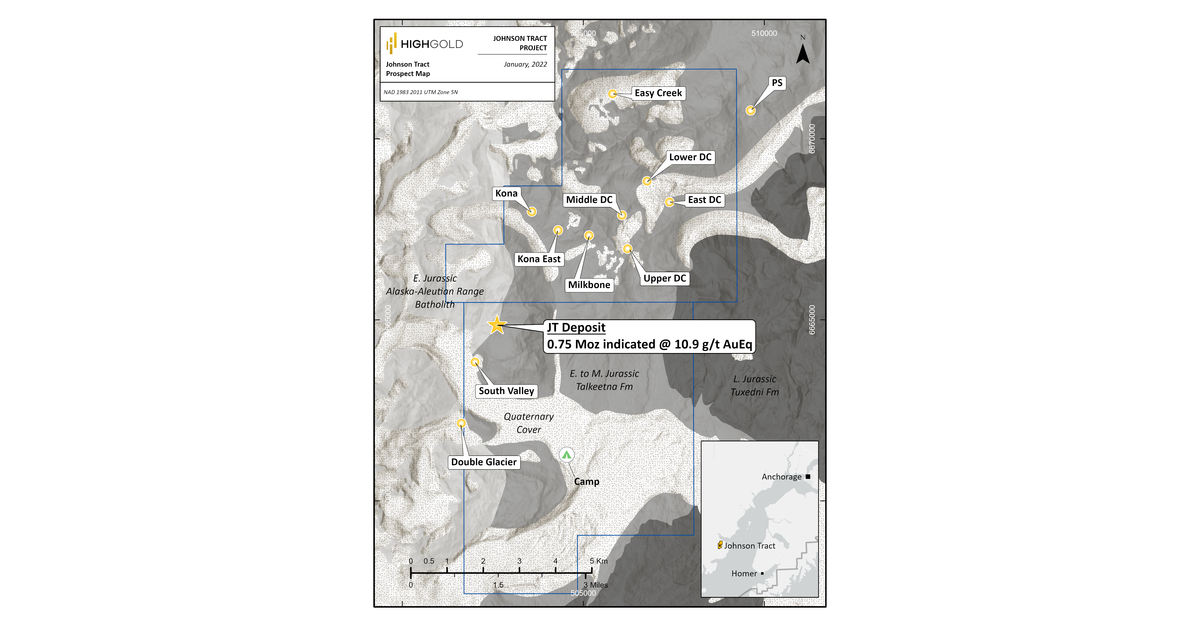 HighGold Mining Discovers New Regional Gold-Bearing Structure at the ...