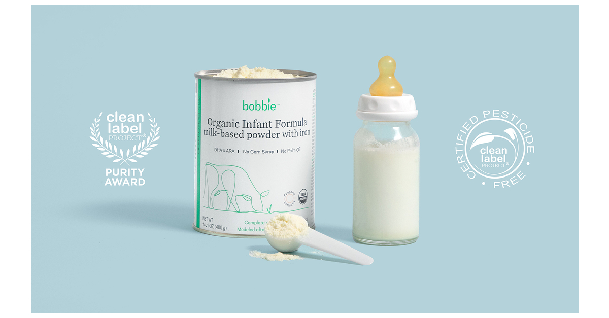 Bobbie Is First-Ever Infant Formula To Receive The Clean Label Project ...