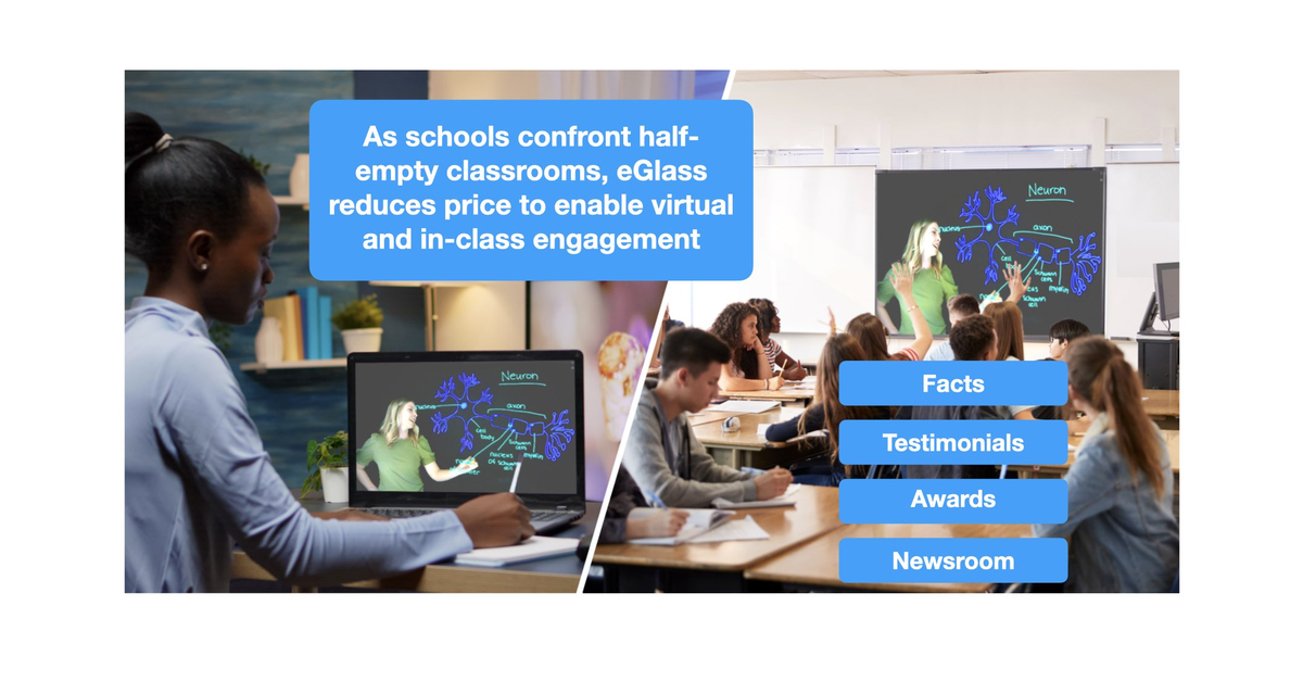 As Schools Confront Half-Empty Classrooms, eGlass Reduces Price to ...
