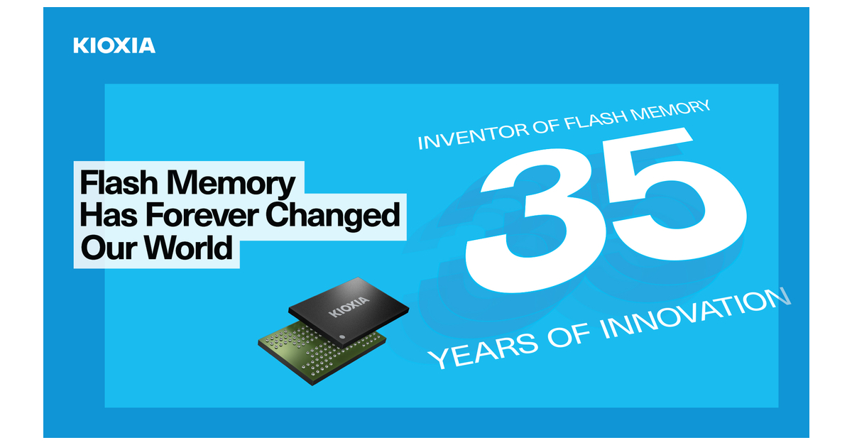 KIOXIA Celebrates 35th Anniversary of Invention of NAND Flash Memory ...