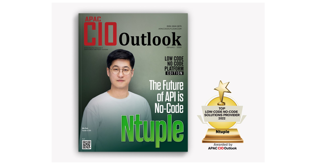 Ntuple的SyncTree被評選為亞太區代表性的頂尖API開發和管理解決方案 | Business Wire