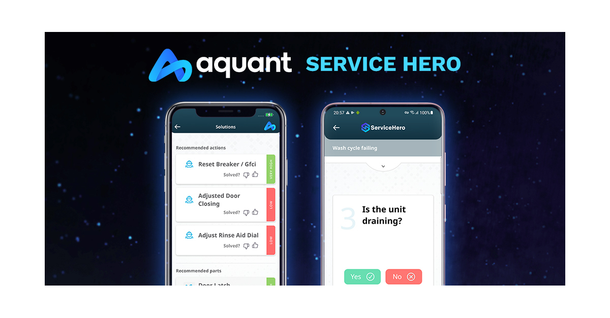 Aquant Service Hero™ for Home Appliances Lets Technicians in the Field ...