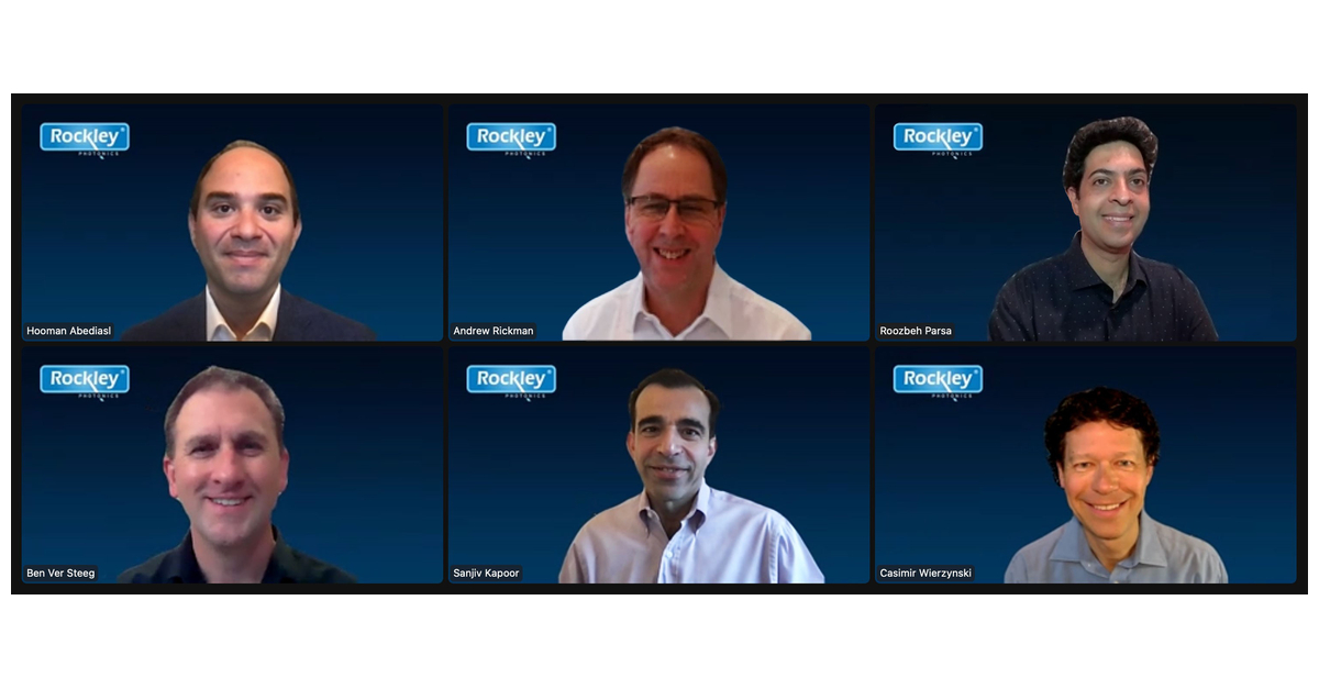 Rockley Photonics Promotes Industry Leaders to Key Senior Roles ...