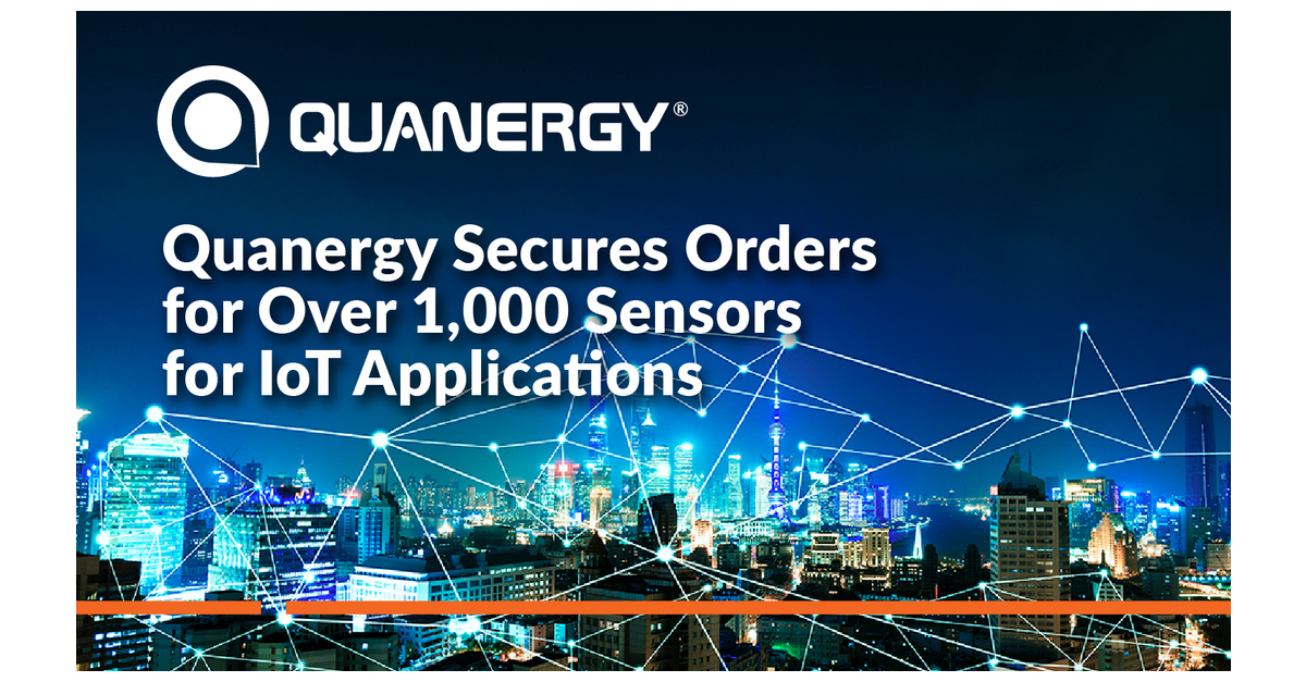 Quanergy Secures Orders for Over 1,000 Sensors for IoT Applications ...