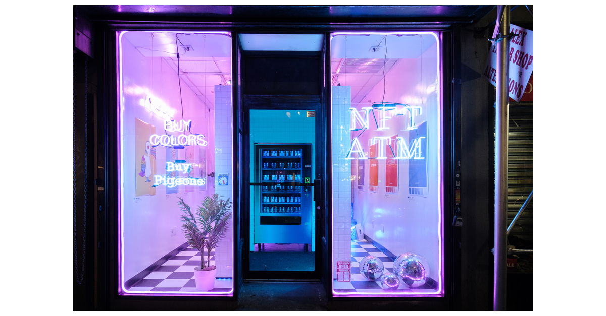 Neon Launches World's First NFT Vending Machine in New York City ...