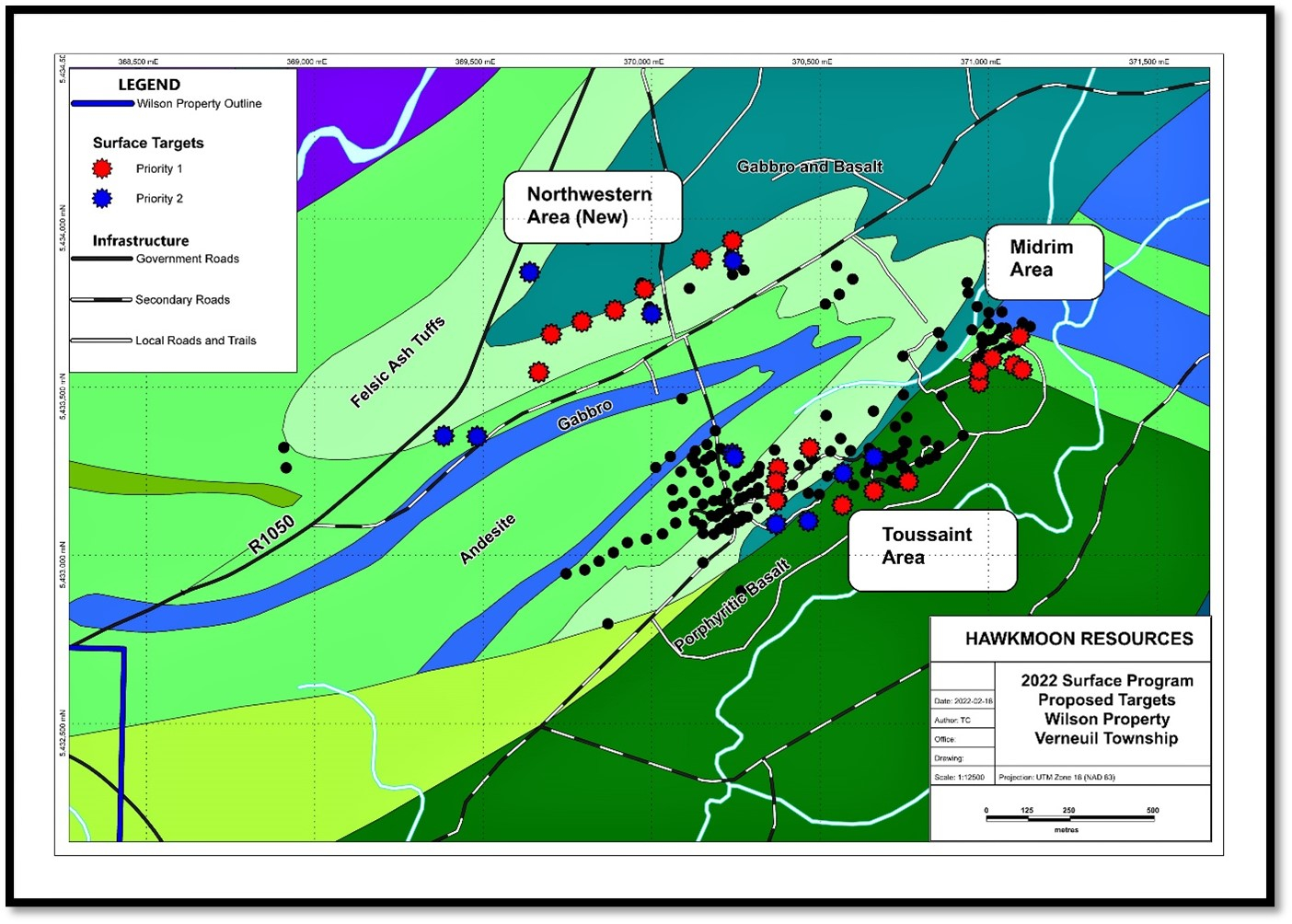 Hawkmoon Resources Applies for Permits for the 2022 Wilson Drill ...