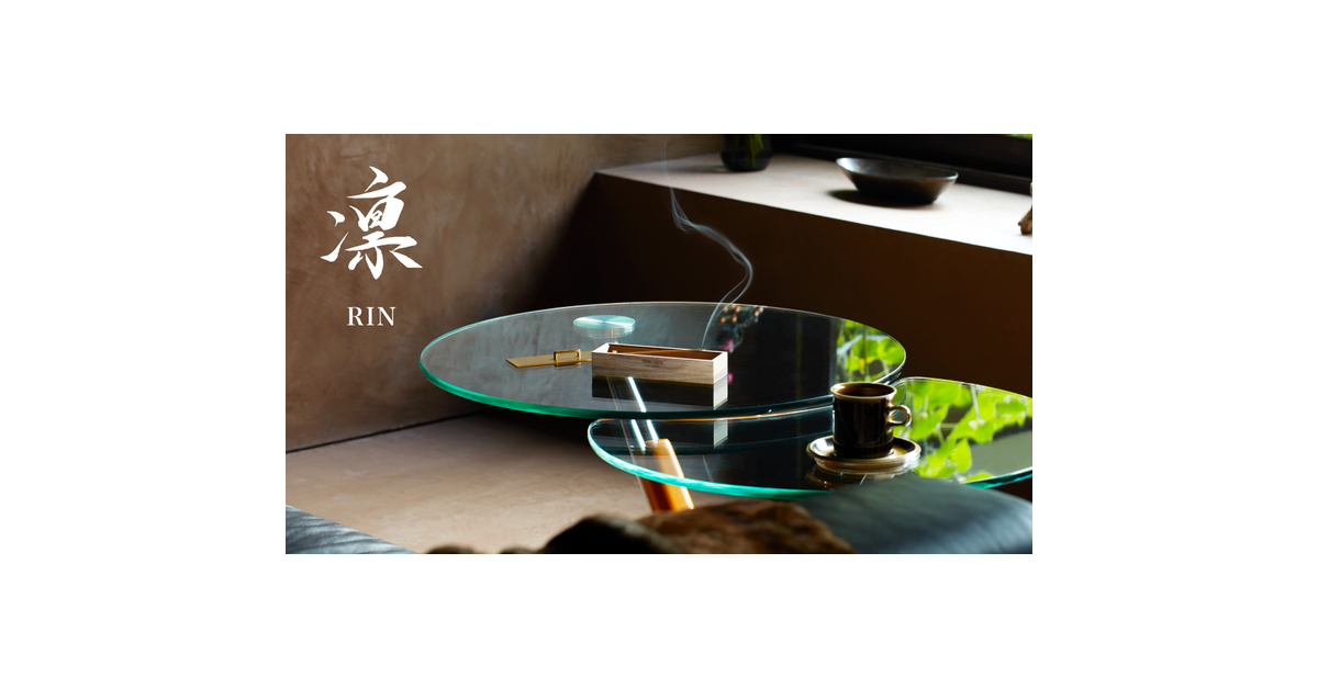 “RIN,” a New Fragrance Project Created by Japanese Artisans TAKUMI ...