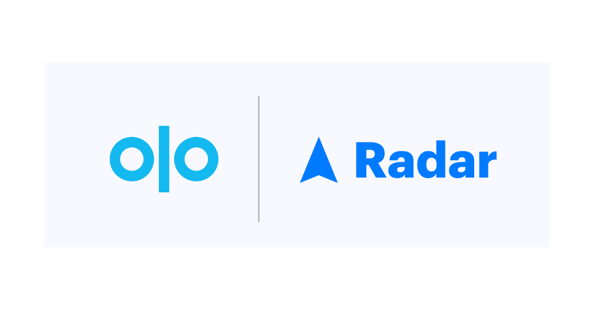 Olo Partners With Radar to Power Next Generation QSR Experiences | Business Wire