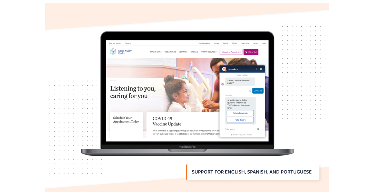 Luma Health Announces LumaBot™, Enabling Actionable Conversations ...