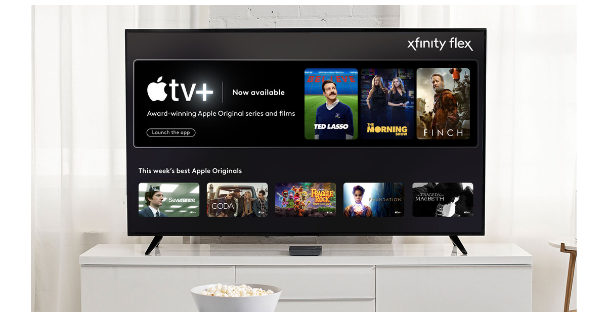 Comcast and Apple Bring Apple TV+ to Comcast’s Entertainment Platforms ...