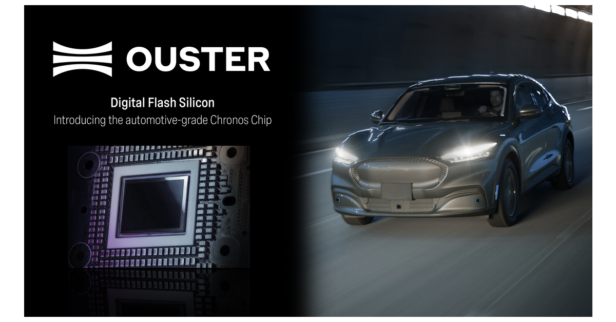 Ouster Introduces Chronos: The Best-in-Class Automotive Digital Lidar ...