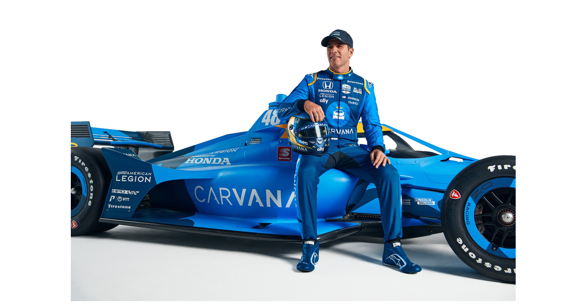 Carvana Teams up with Jimmie Johnson for NTT INDYCAR SERIES 2022 Racing ...