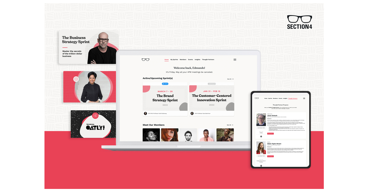 Section4 Debuts Unlimited Access to World-Class Business Courses at a ...