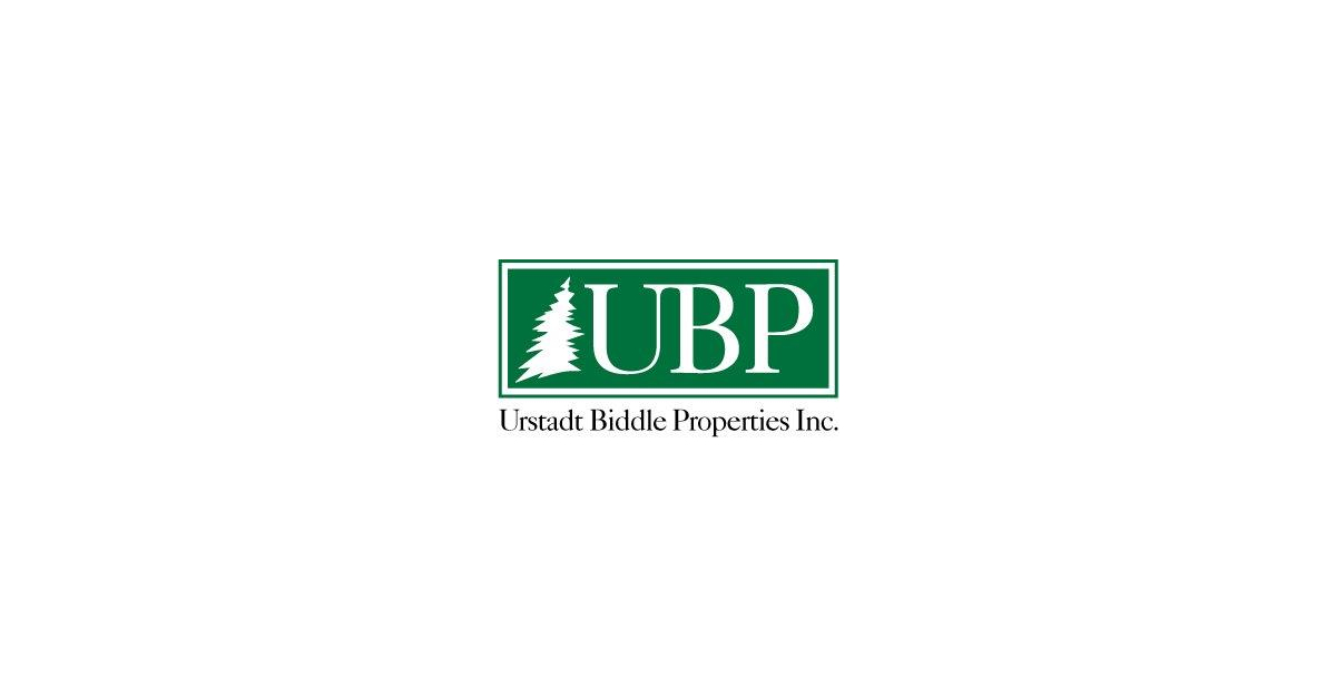 Urstadt Biddle Properties Inc. Announces Quarterly Dividends on Class A ...