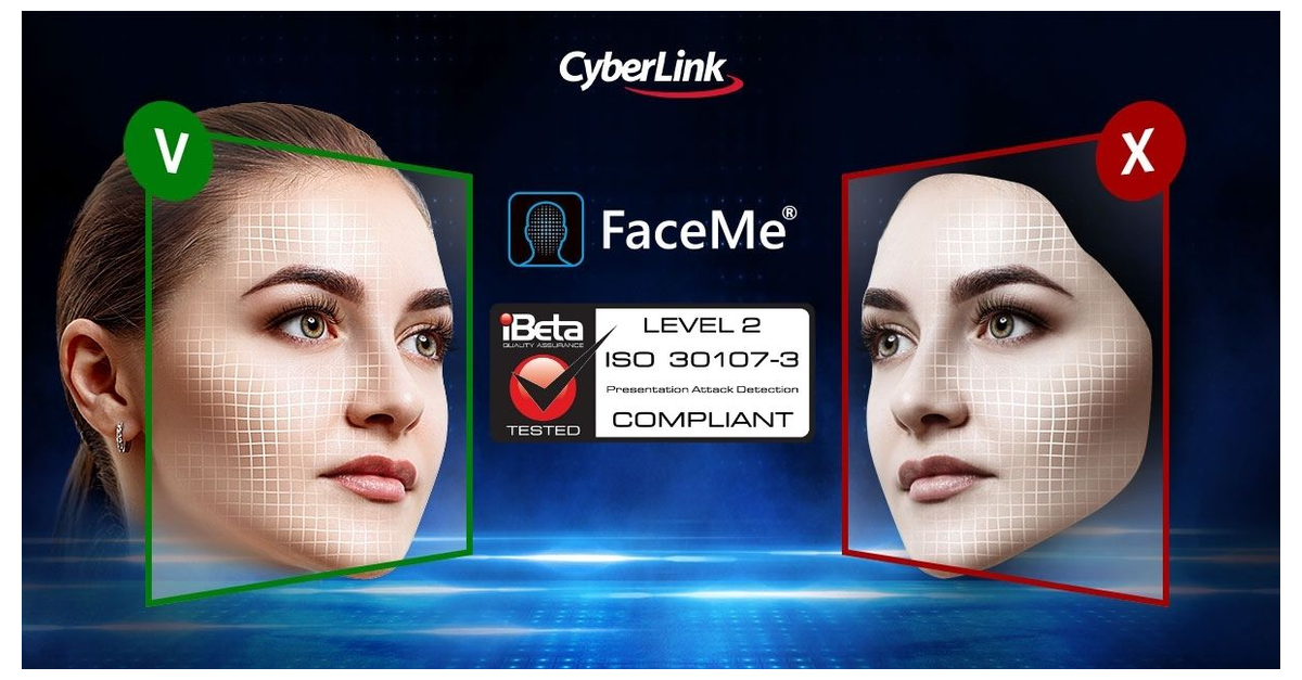 CyberLink's FaceMe® Achieves Perfect Score and is Granted Level 2 Certification in iBeta's ...