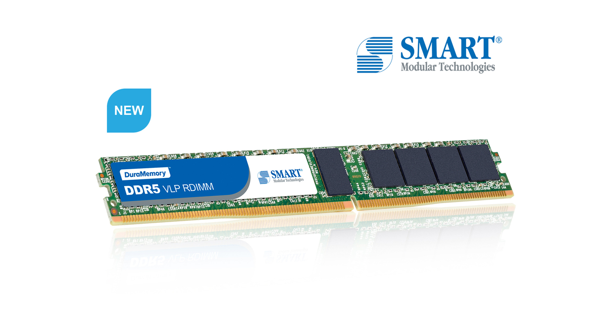 SMART Modular 世邁科技宣布推出業界首款DuraMemory DDR5 VLP RDIMM | Business Wire