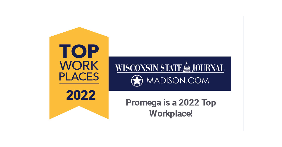 Promega Named One of Madison, WI’s Top Workplaces 2022 | Business Wire