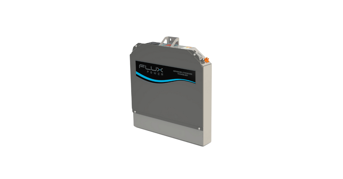 Flux Power Launches New High-Capacity Version of Lithium-ion Battery ...