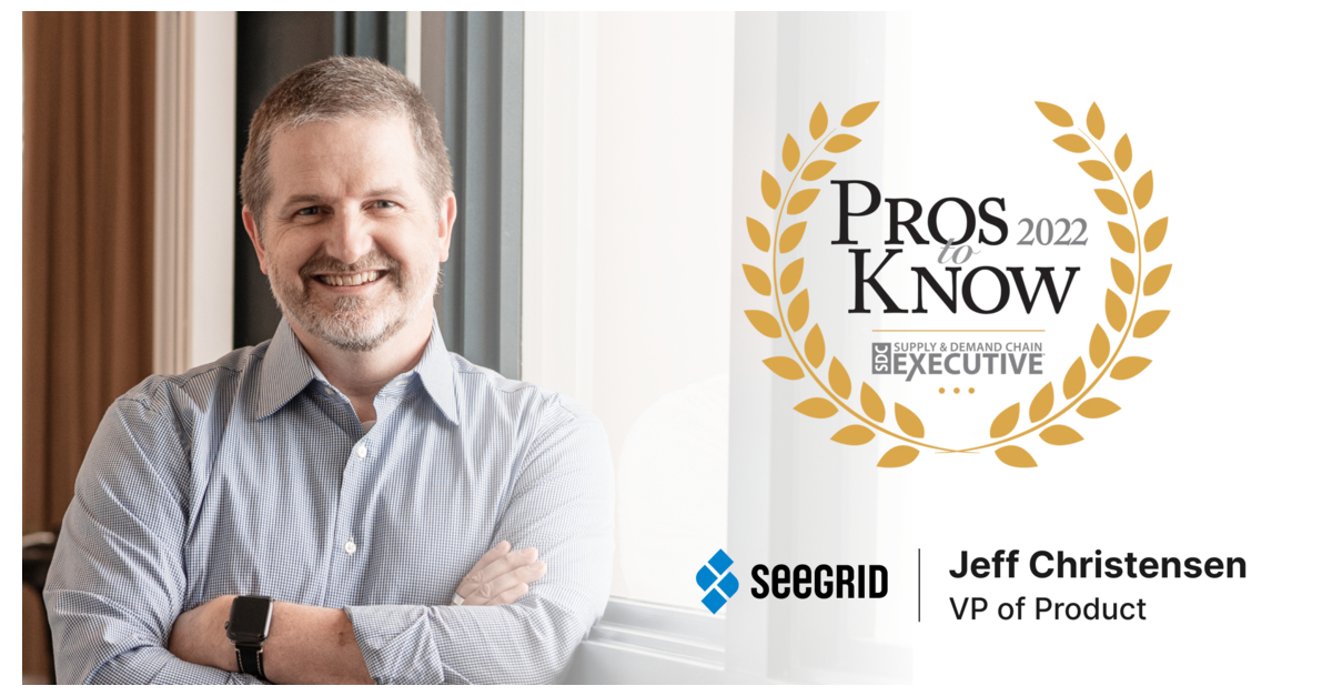 Seegrid’s Jeff Christensen Named “Pro to Know” by Supply & Demand Chain ...