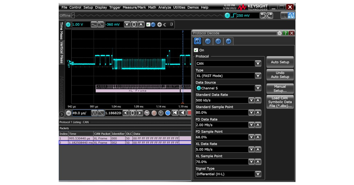 Keysight Enables Engineers to Verify, Debug CAN XL and Other Automotive ...