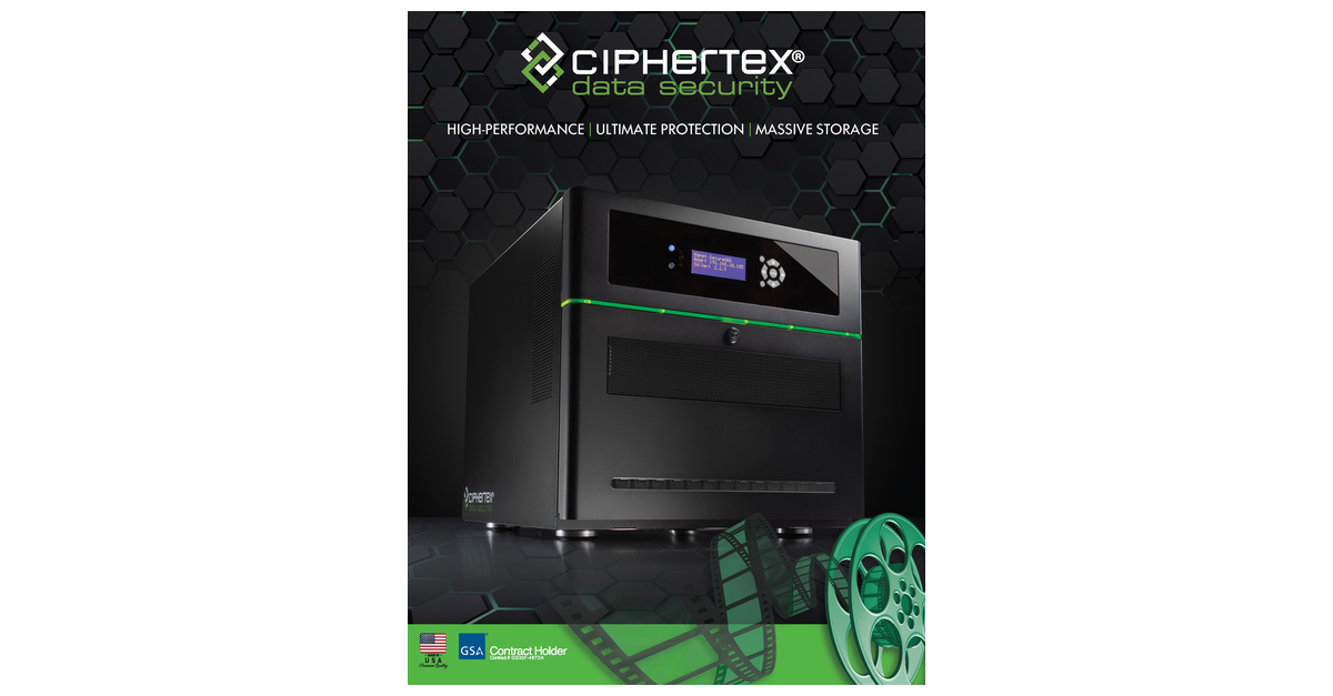 Ciphertex Data Security® Shows Film and TV Industry How To Protect ...