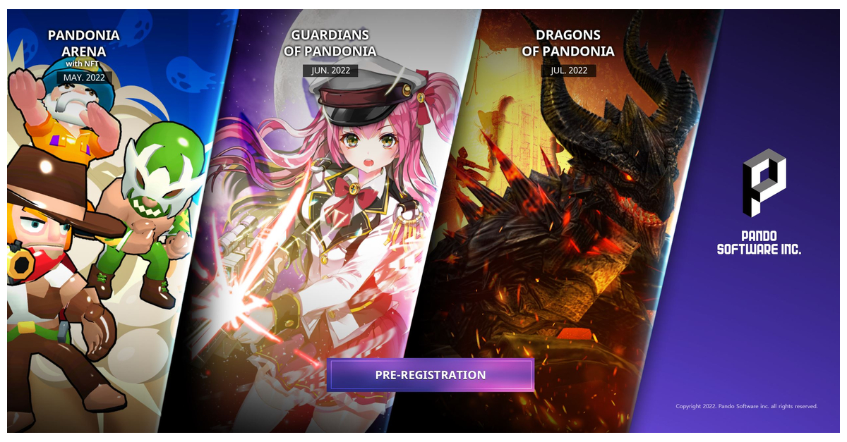 Pando Software commence le pré-enregistrement de trois nouveaux Univers ...