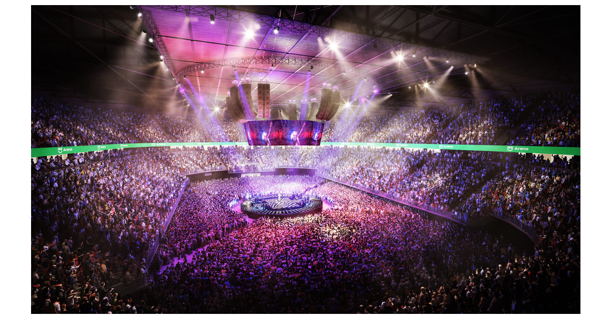 El AO Arena de ASM Global en Manchester presenta una espectacular ...