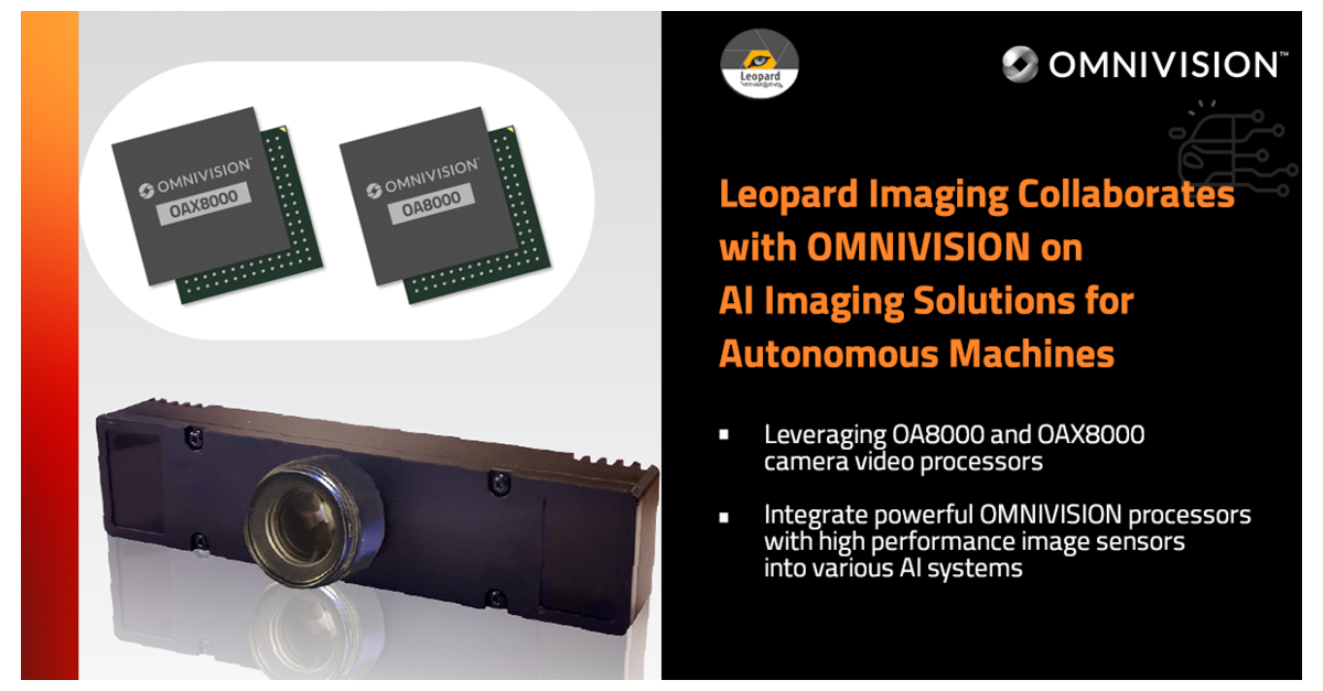 Leopard Imaging Collaborates with OMNIVISION on AI Imaging Solutions ...