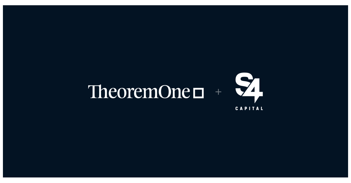 TheoremOne annonce sa fusion avec S4Capital, qui facilitera la gestion des services ...
