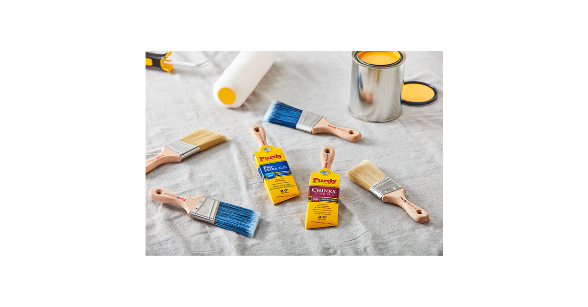 Purdy® Cub™ Brush Line Expands: Two New Lightweight, Short-Handled ...