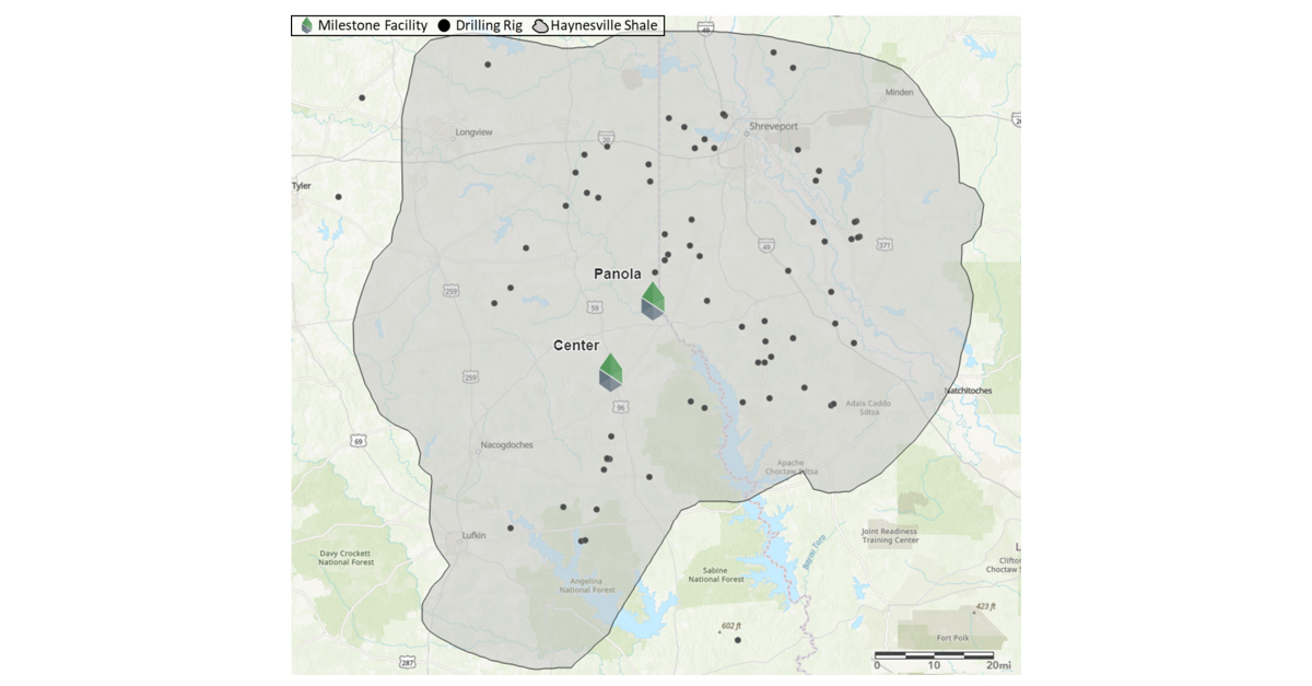 Milestone Acquires Energy Waste Disposal Permit in Panola County | Business Wire