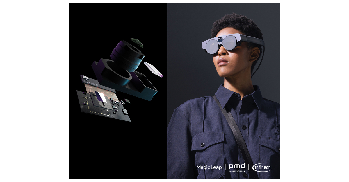 英飛淩和湃安德為Magic Leap 2開發3D深度感測技術 | Business Wire