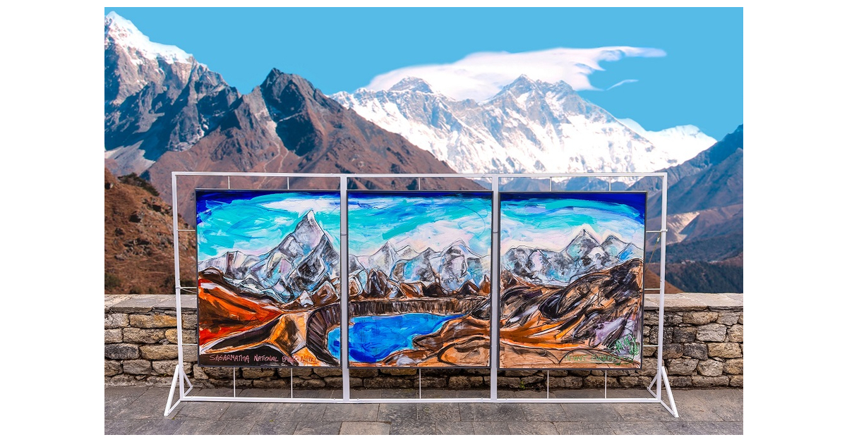 On ‘International Mount Everest Day’ (29th May) ‘The Art Maze’, by ...