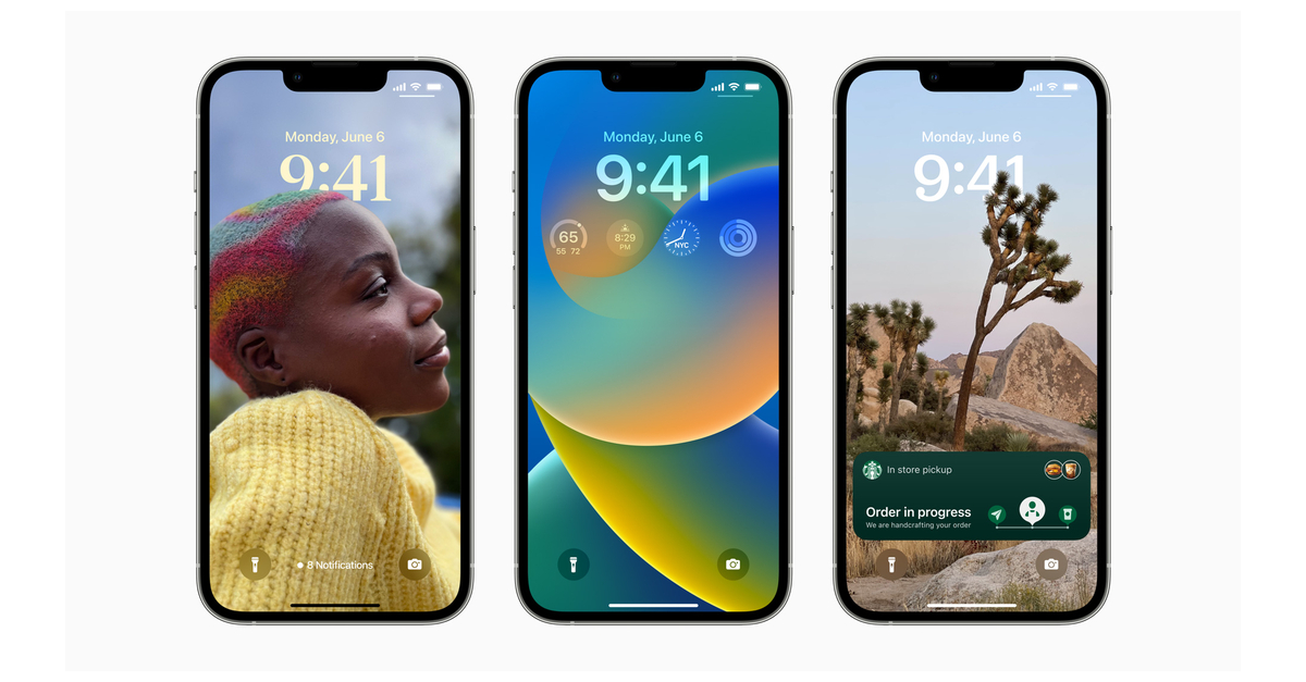 Apple Unveils an All-New Lock Screen Experience and New Ways to Share ...