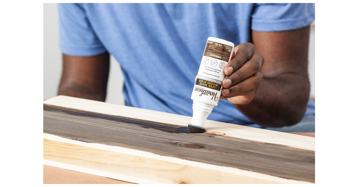 Less Mess Wood Stain Makes Projects Easy, Fun & Clean | Business Wire