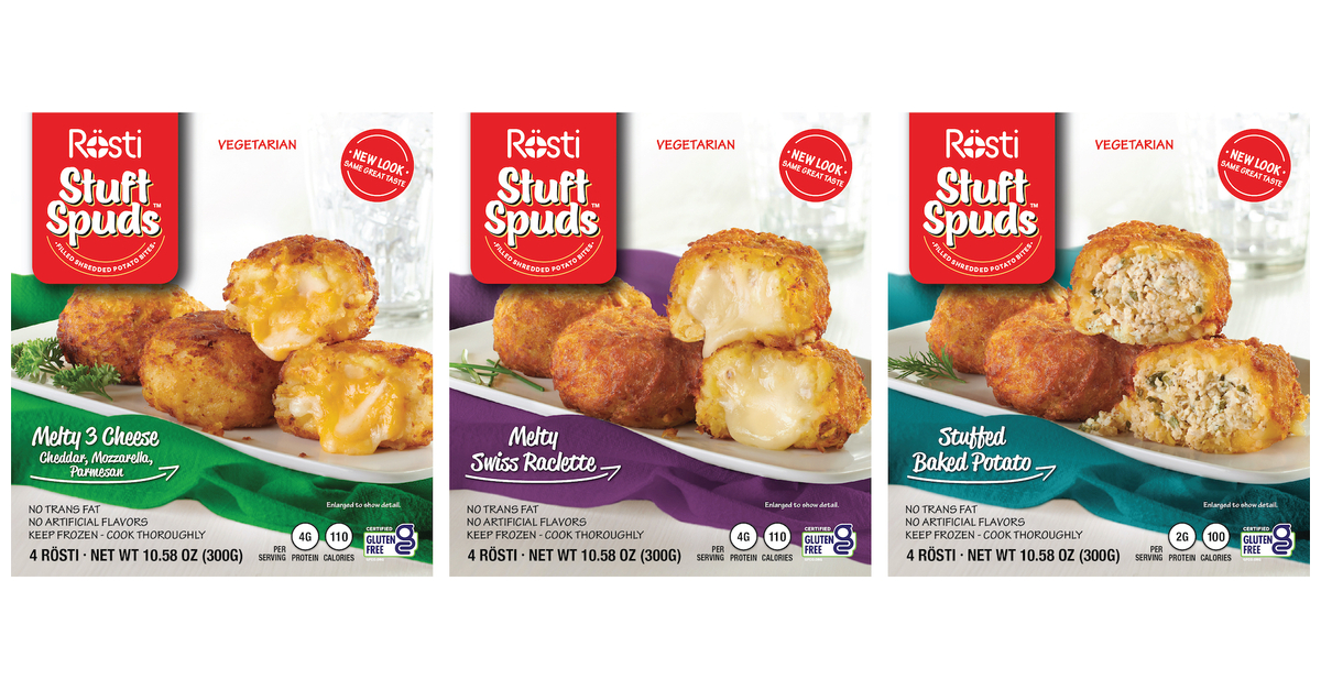 Re-branding of Rösti Stuft Spuds™ Showcased at Fancy Food Show ...