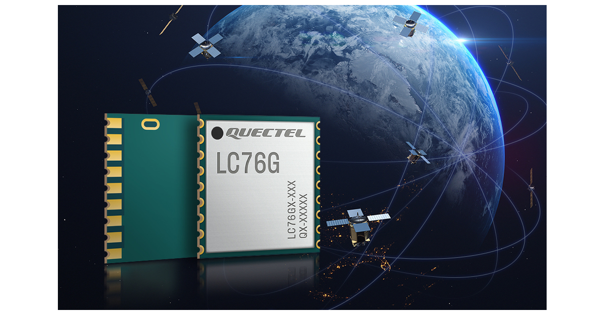 Quectel lança Módulo LC76G de posicionamento GNSS de banda única e alto ...