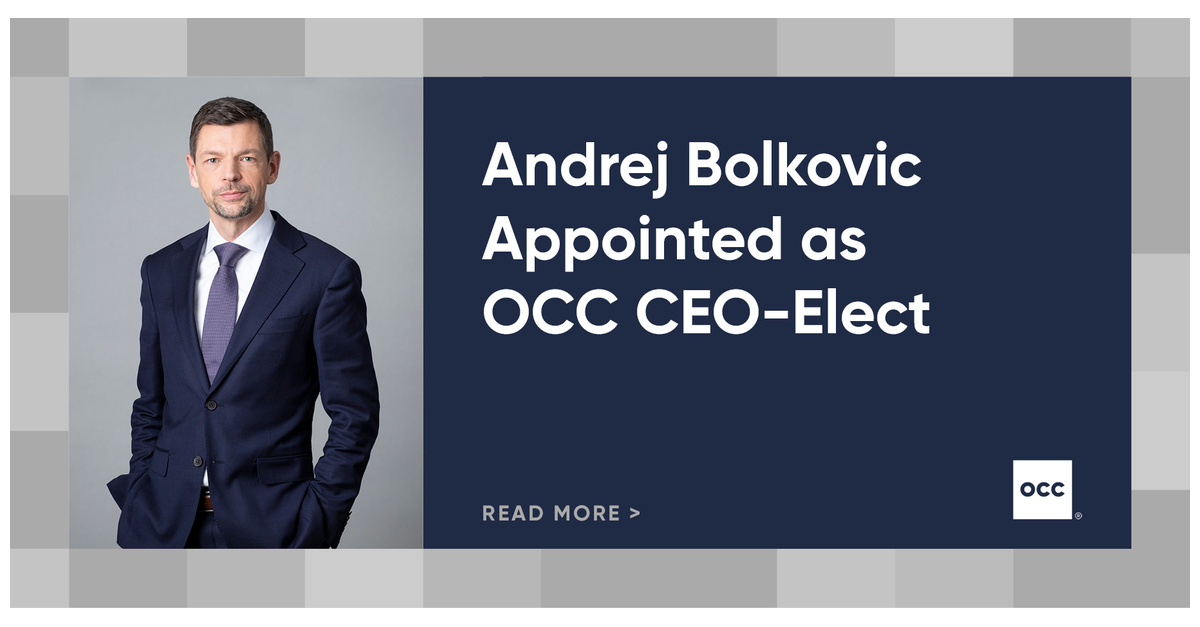 OCC Board of Directors Appoints Andrej Bolkovic as CEO-Elect | Business ...