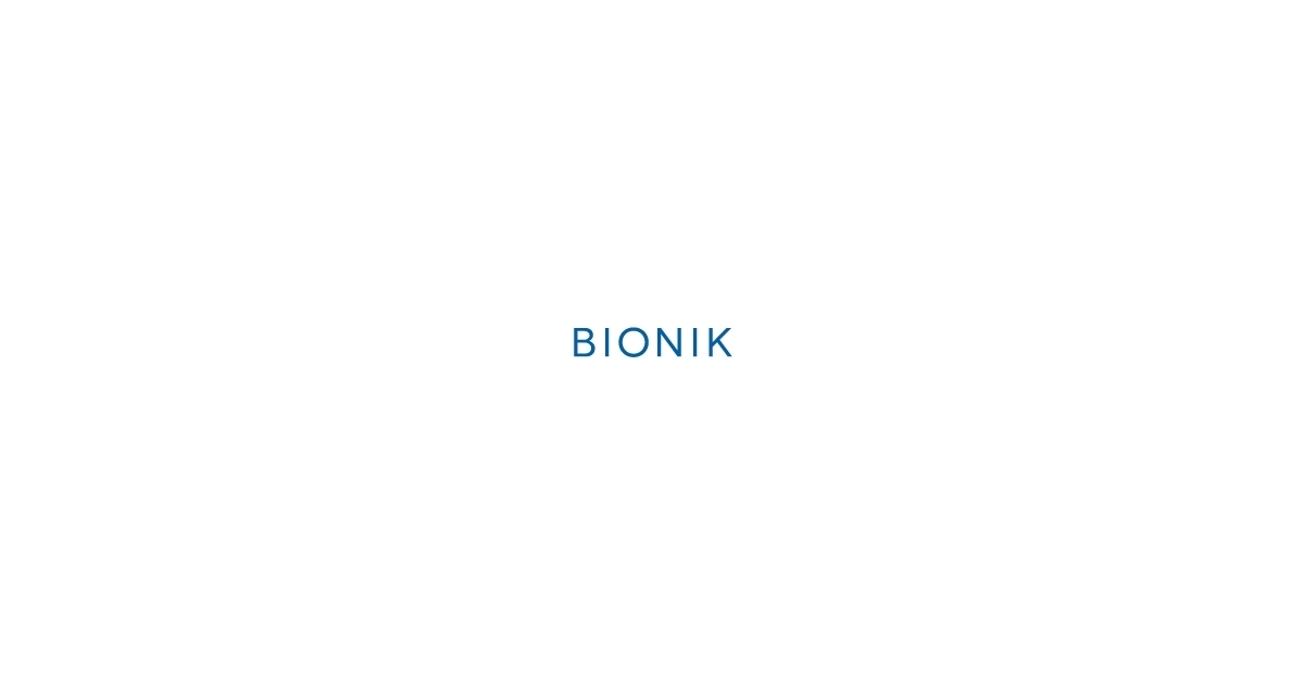 BIONIK Laboratories Announces the Sale & Installation of a New InMotion ...