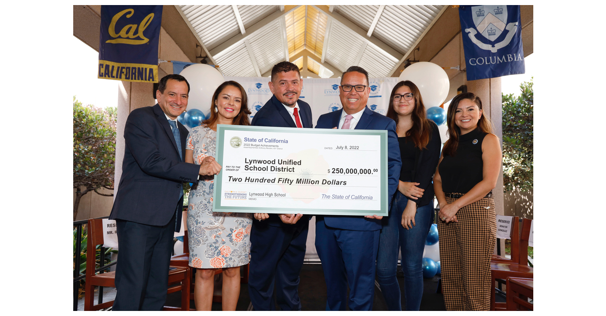 Lynwood Unified School District Receives $250 Million in Financial ...
