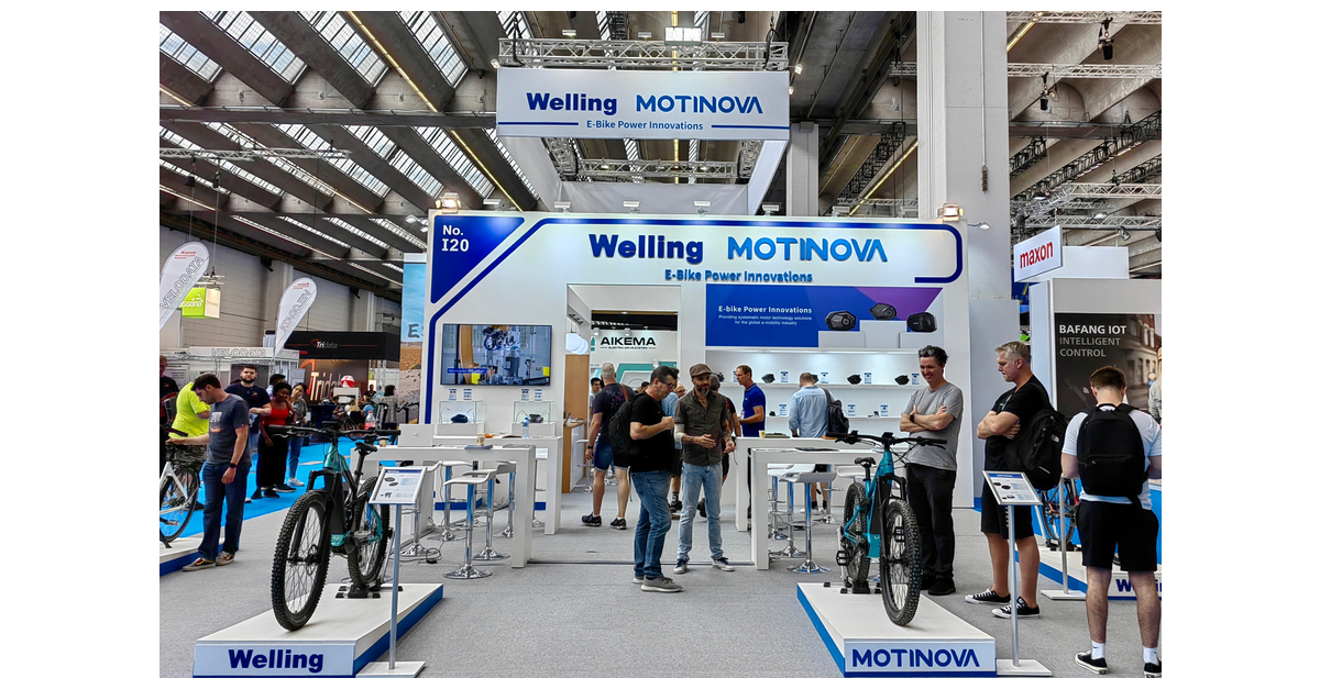 Neue E-Bike-Motorenreihen von Welling und Motinova feiern ihr Debüt auf ...