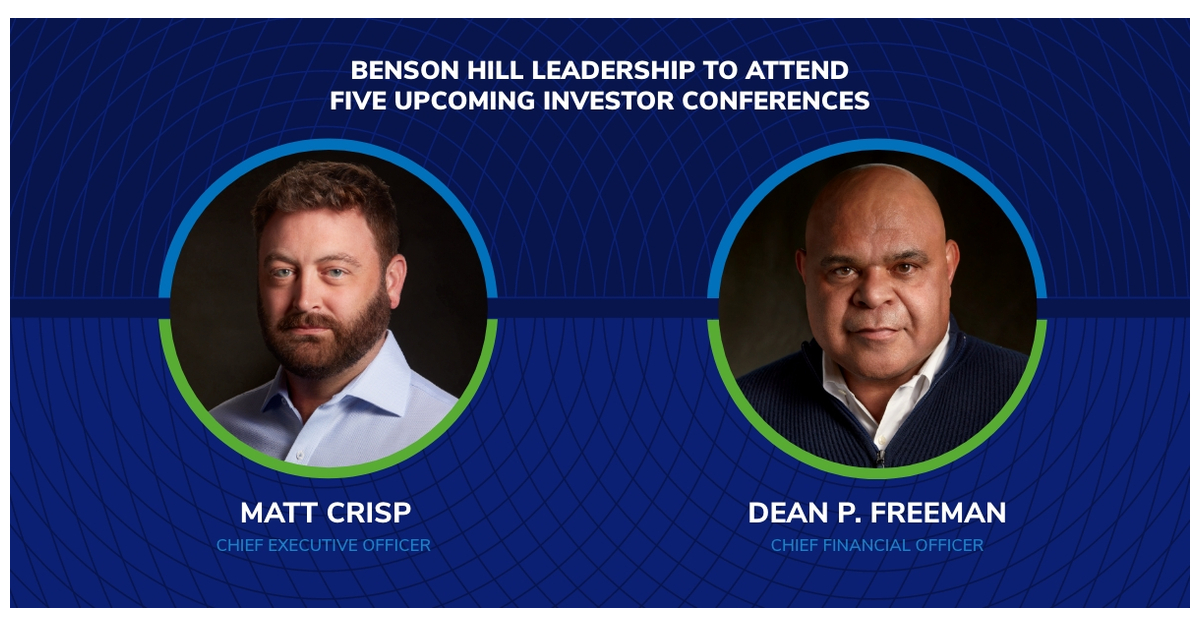 Benson Hill Leadership to Attend Upcoming Investor Conferences ...