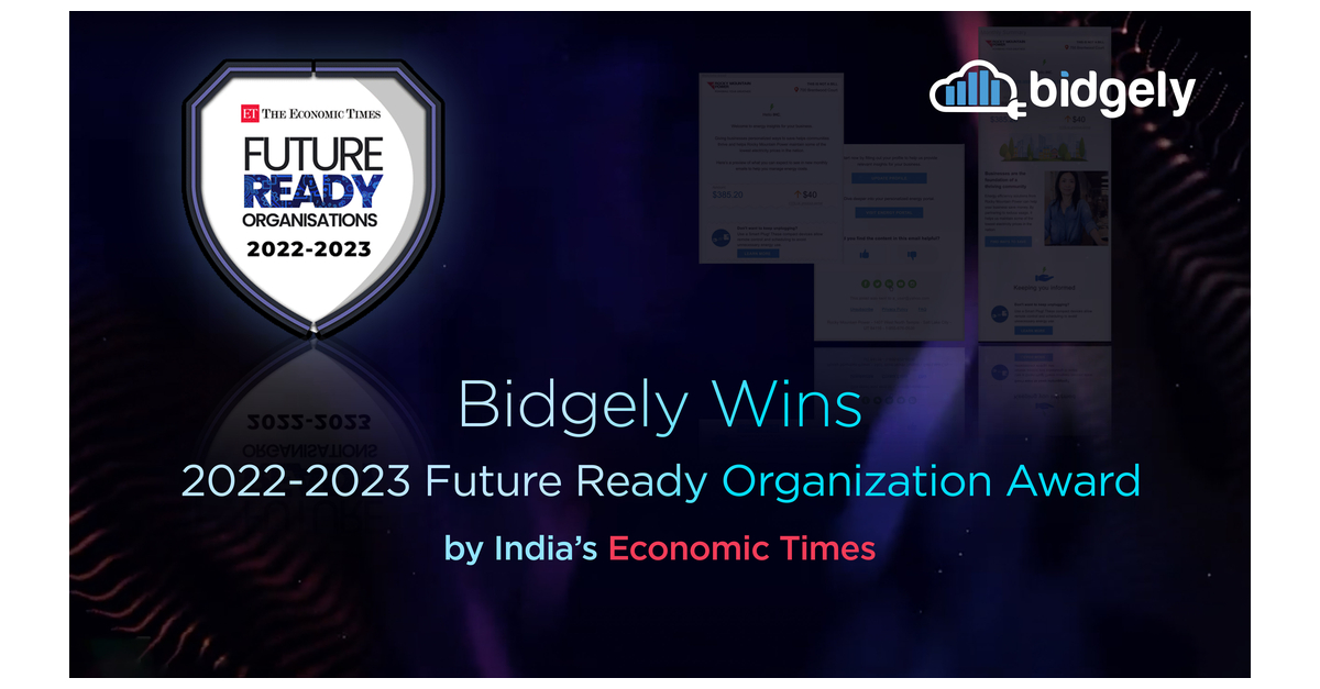 Bidgely si aggiudica il Future Ready Organization Award 2022-2023 ...